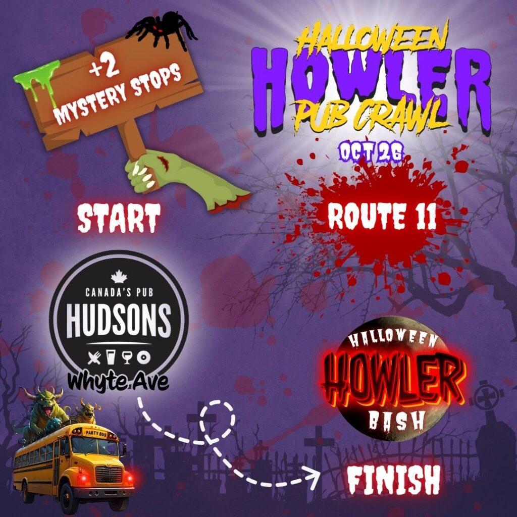 Halloween Howler Pubcrawl - #1 Best Party In Edmonton!
